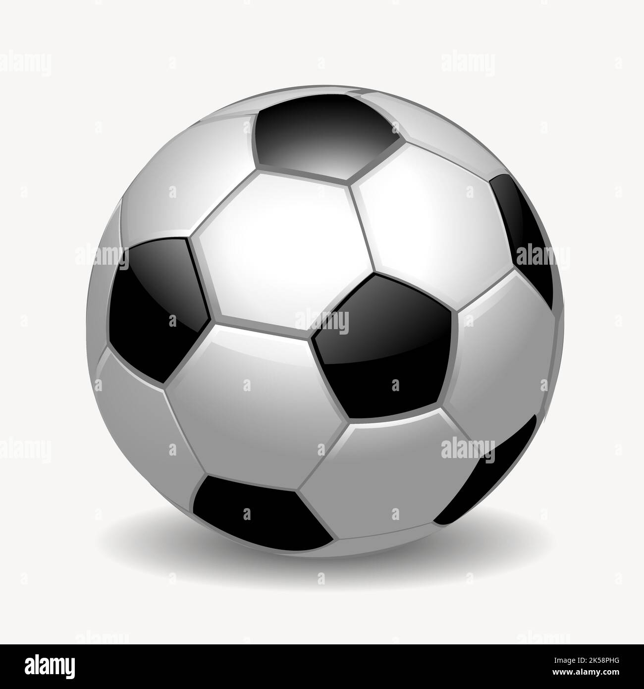 Soccer ball sports clipart, illustration vector Stock Vector Image ...