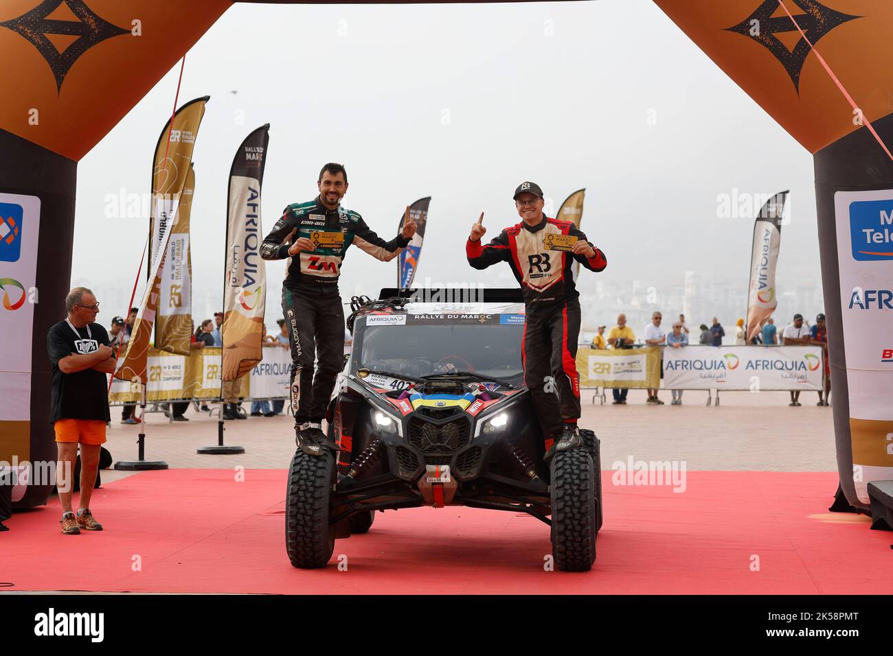 Agadir, Morocco - 06/10/2022, 402 BACIUSKA Rokas (ltu), VIDAL Orial ...