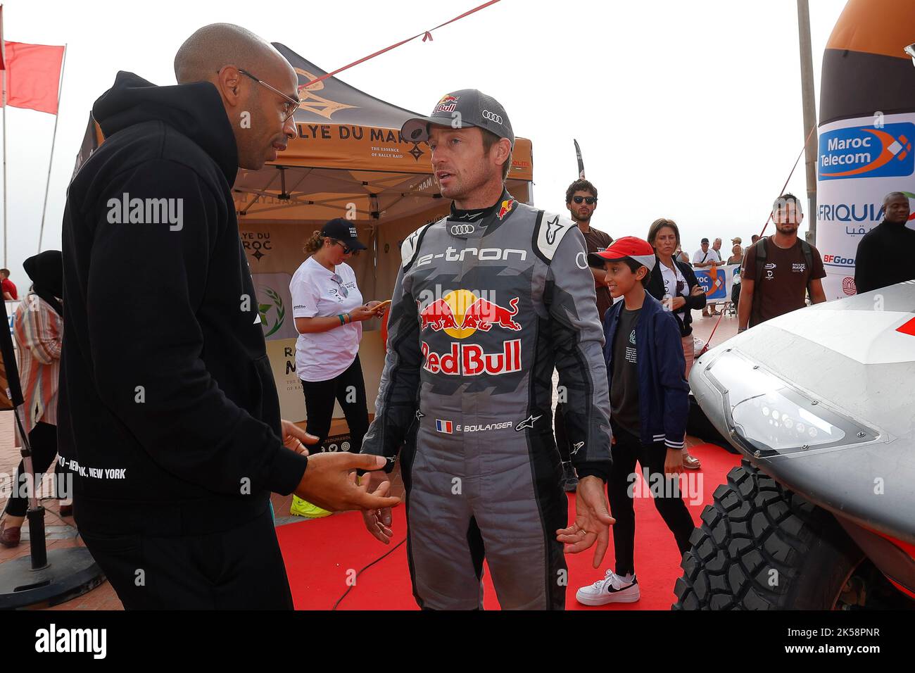 Agadir, Morocco - 06/10/2022, Thierry Henry, BOULANGER Edouard (fra ...