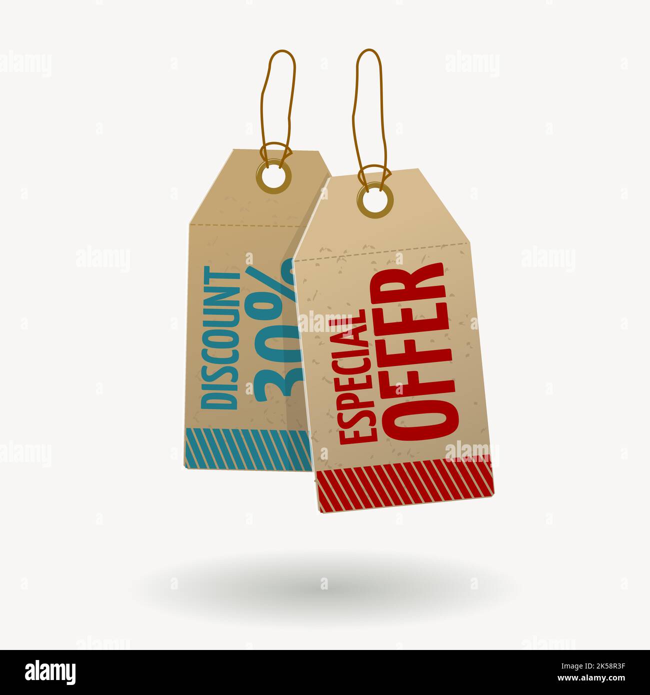 Sale shopping tags clipart, illustration vector Stock Vector Image ...