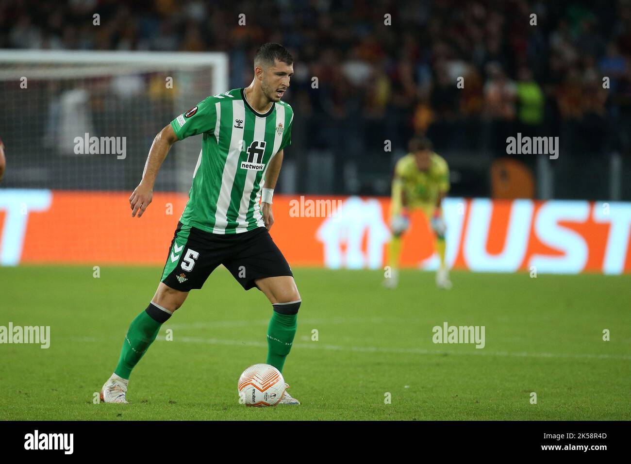 Rome, Italy. 06th Oct, 2022. Guido Rodriguez (Betis) in action during ...