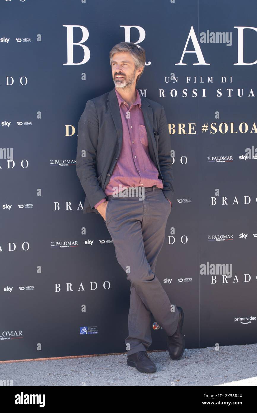 Rome, Italy, 06/10/2022, Italian actor and director Kim Rossi Stuart ...