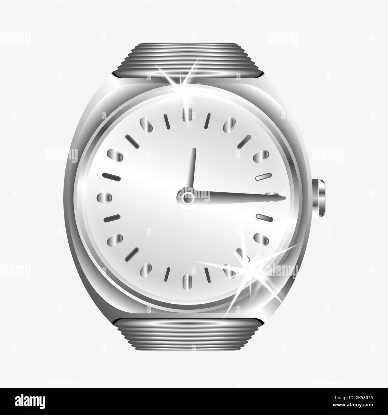 Clip Art Black And White Watch at Ava Ewers blog
