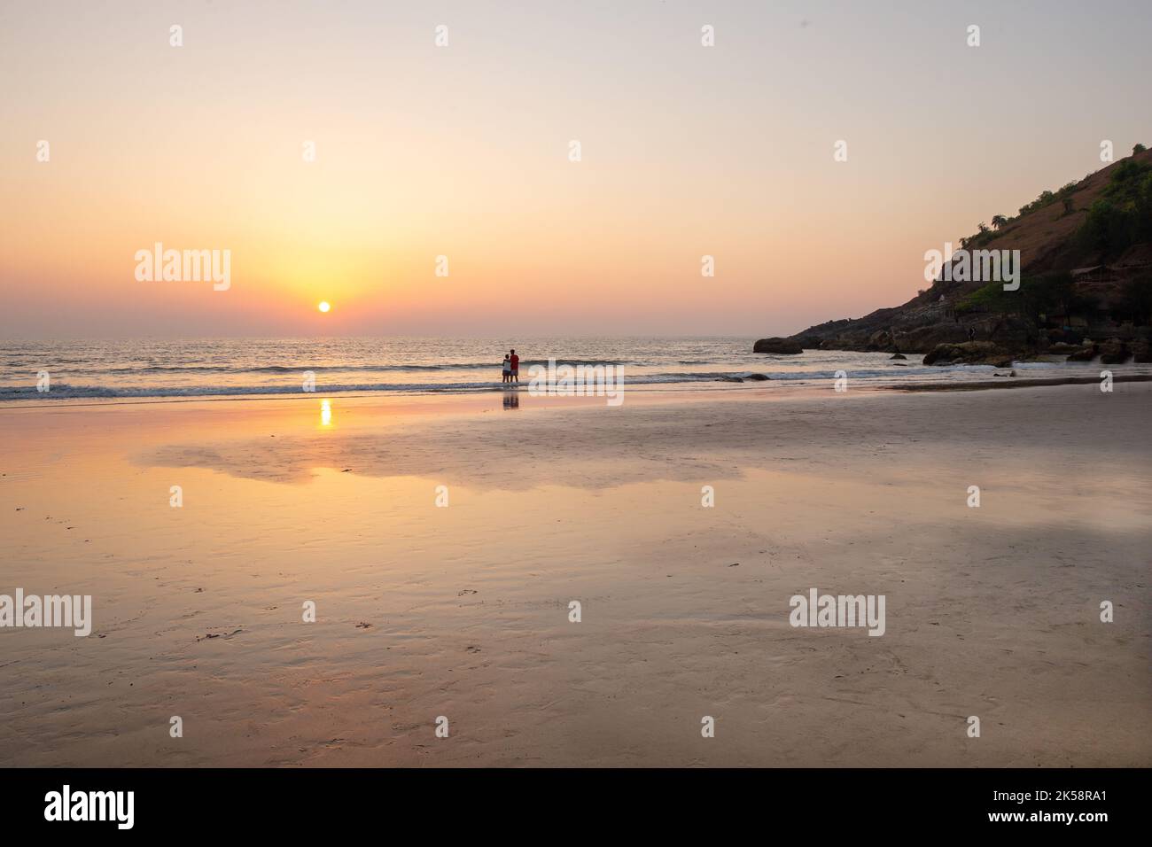 Indian couple goa hi-res stock photography and images - Alamy