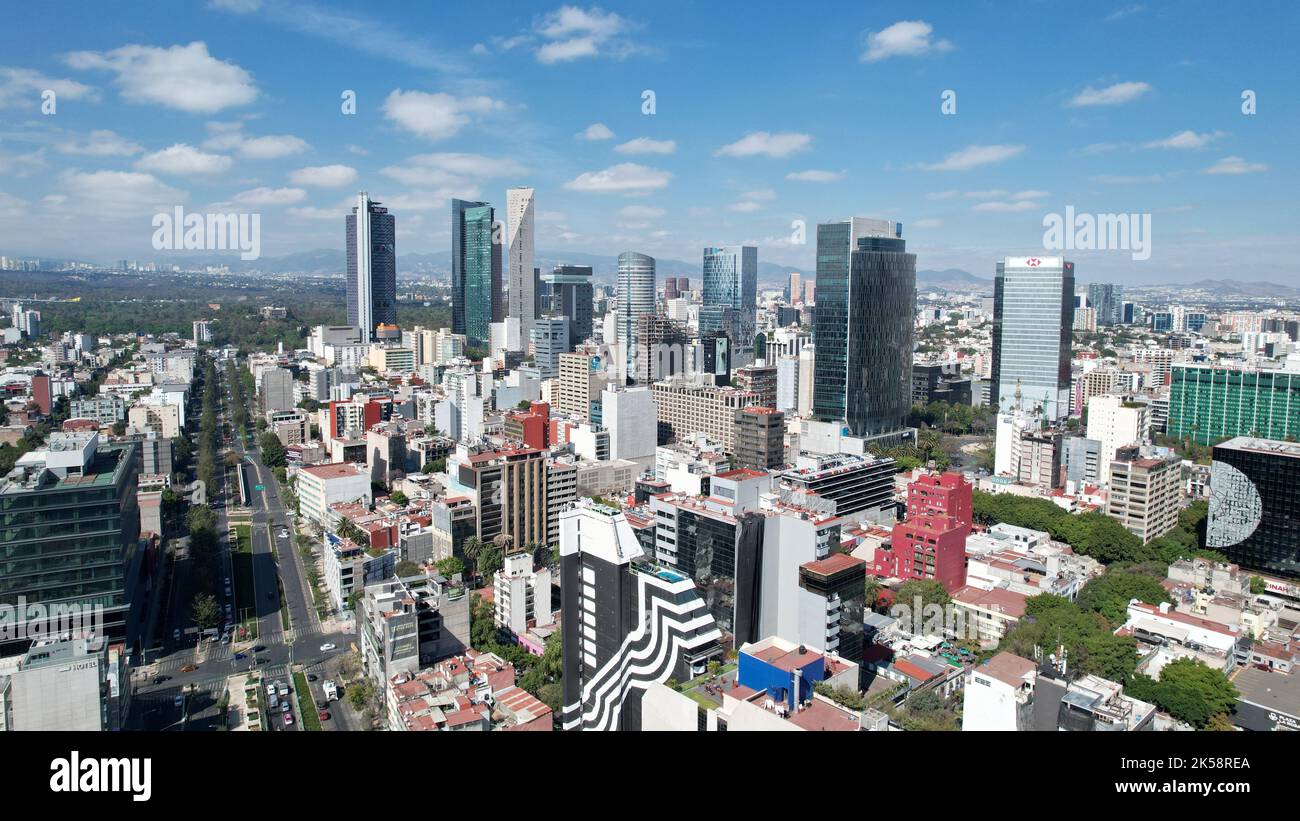 Mexico City Skyline Stock Photo - Alamy
