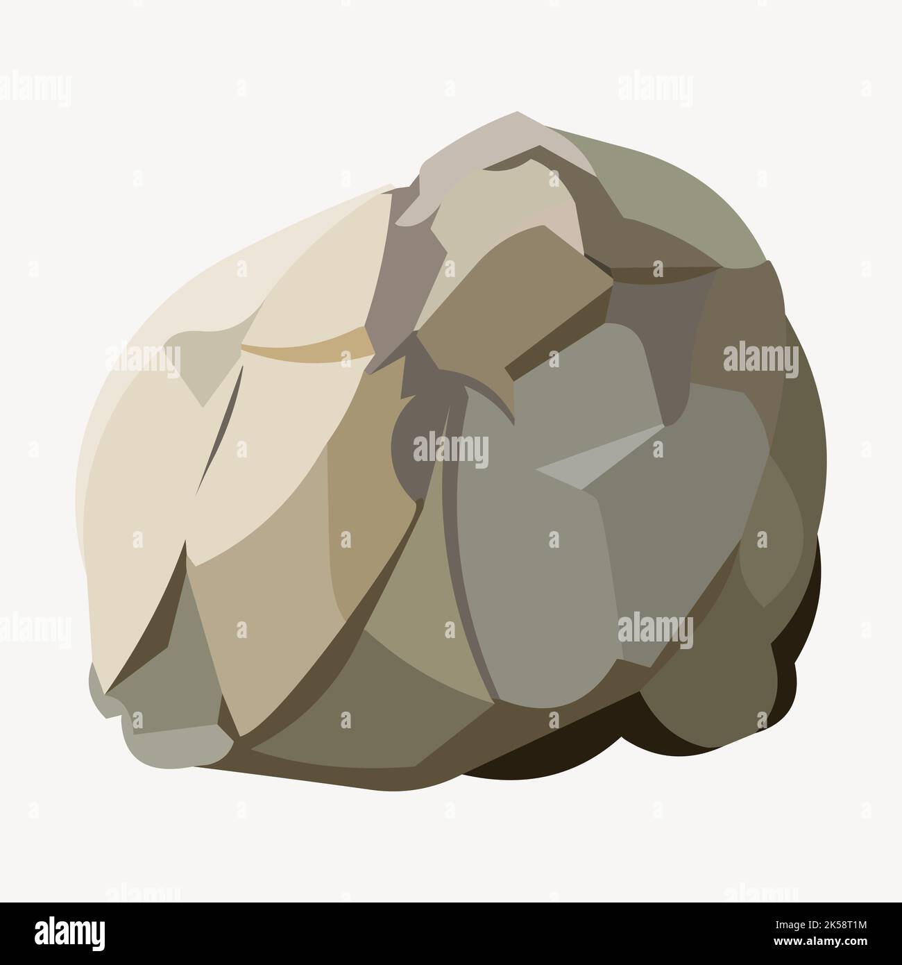 Rock clipart, nature illustration vector Stock Vector Image & Art - Alamy
