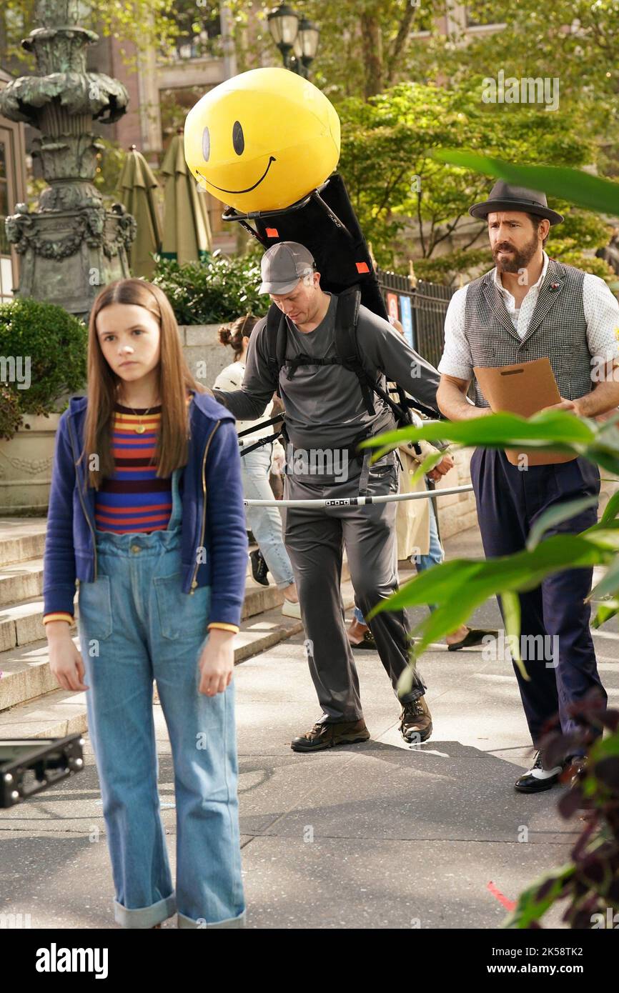 New York, NY, USA. 6th Oct, 2022. Cailey Fleming, Ryan Reynolds on ...