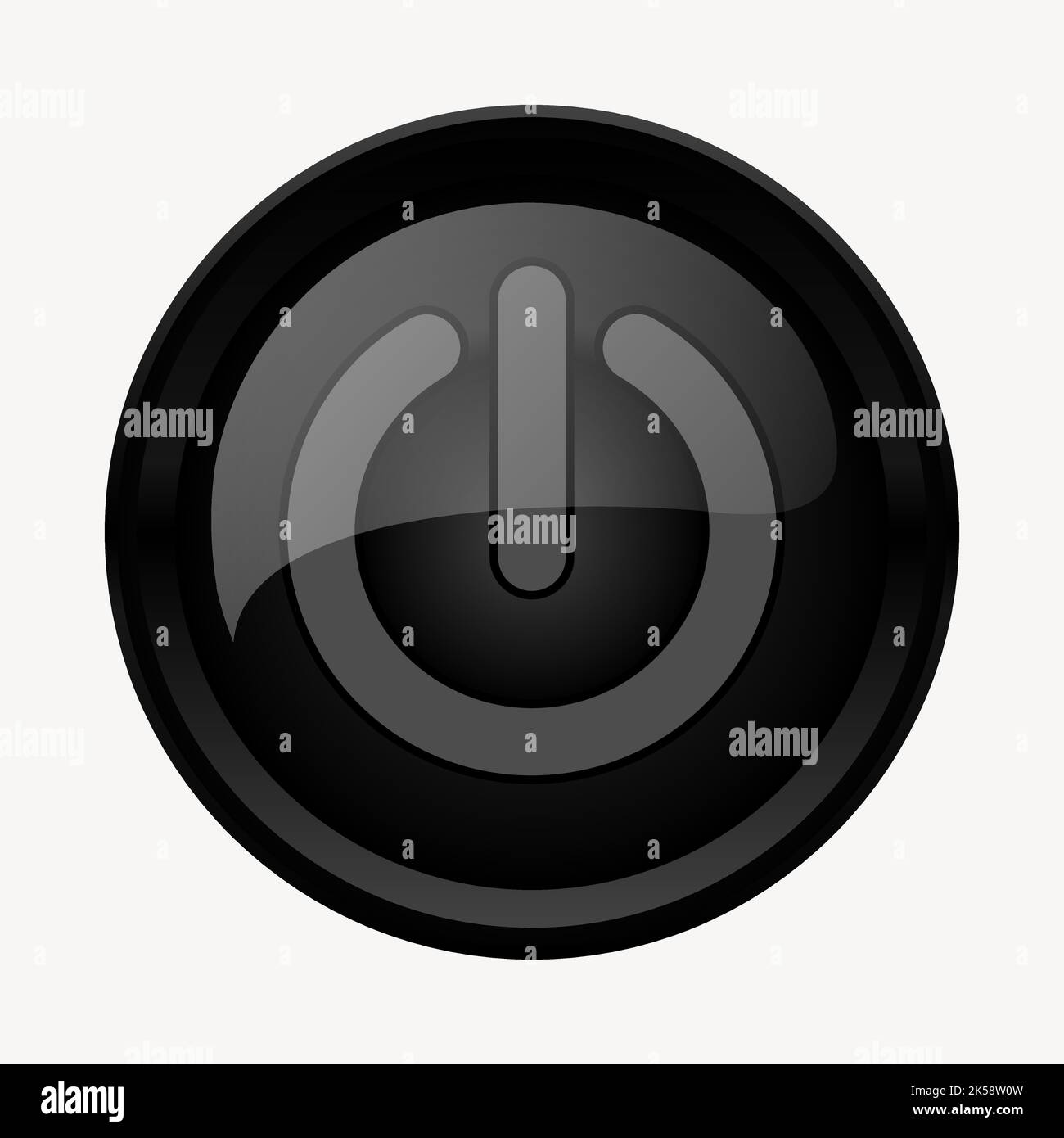 Off power button clipart, illustration vector Stock Vector Image & Art ...