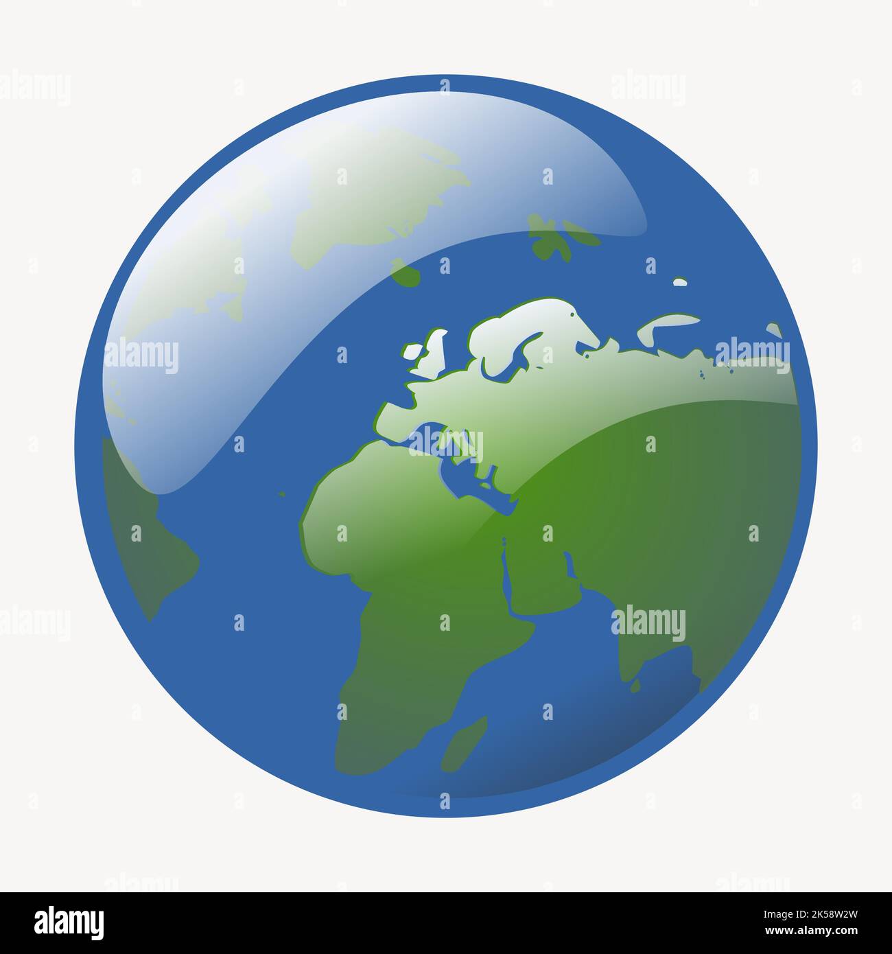 Planet earth clipart, geography illustration vector Stock Vector Image & Art - Alamy