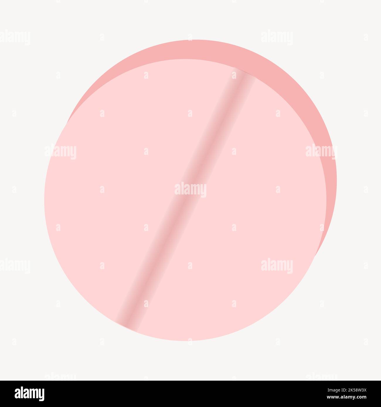 Pink pill collage element, health illustration vector Stock Vector ...