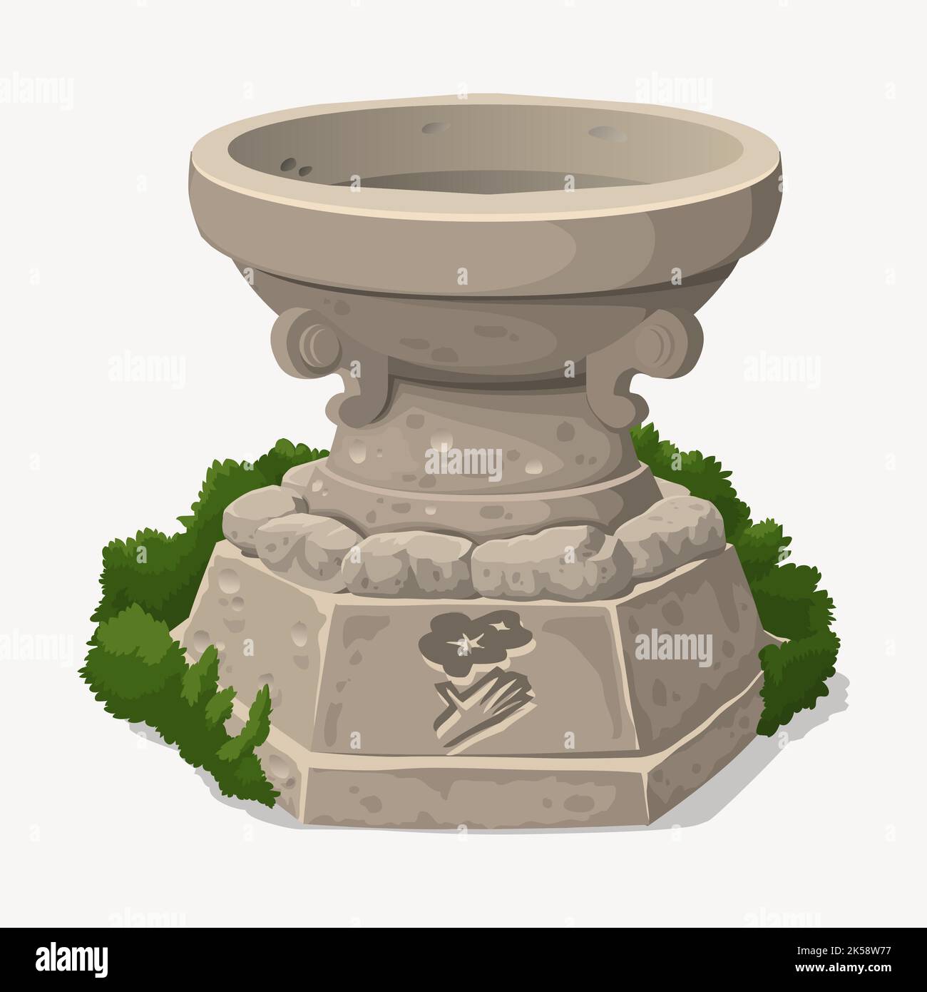 Birdbath clipart hi-res stock photography and images - Alamy