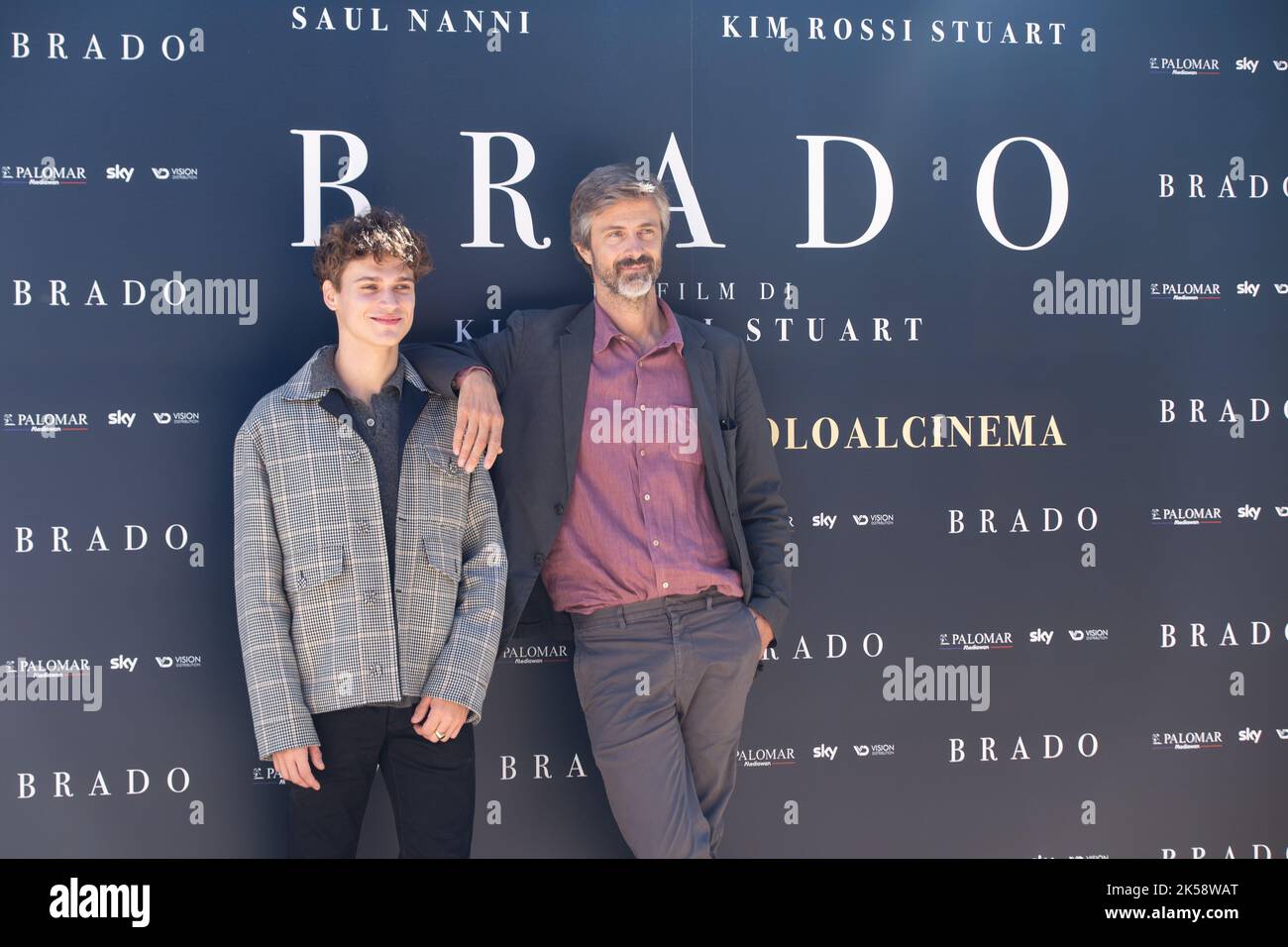 October 6, 2022, Rome, Italy: Italian actor and director Kim Rossi ...