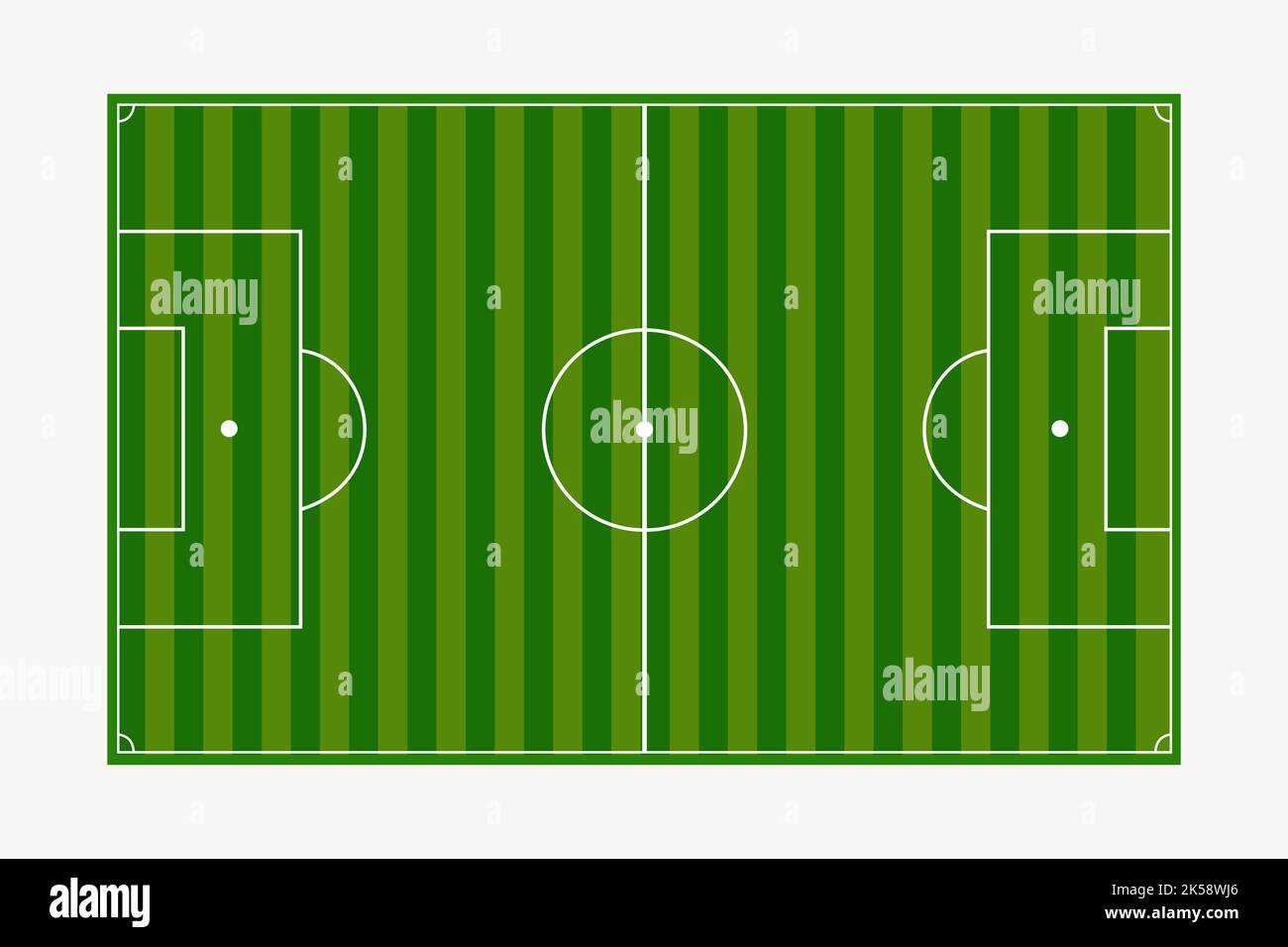 Soccer field sticker hi-res stock photography and images - Alamy