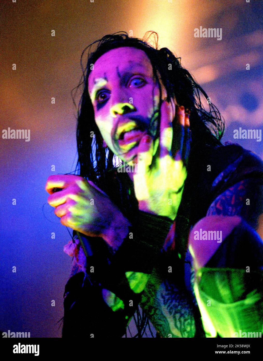Dec 15, 1995 - Orlando, Florida, USA - MARILYN MANSON performing during ...