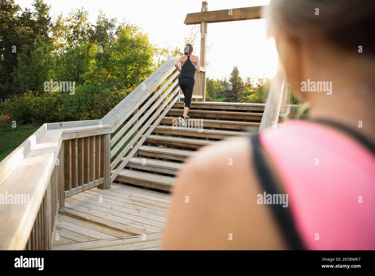Going up steps hi-res stock photography and images - Alamy