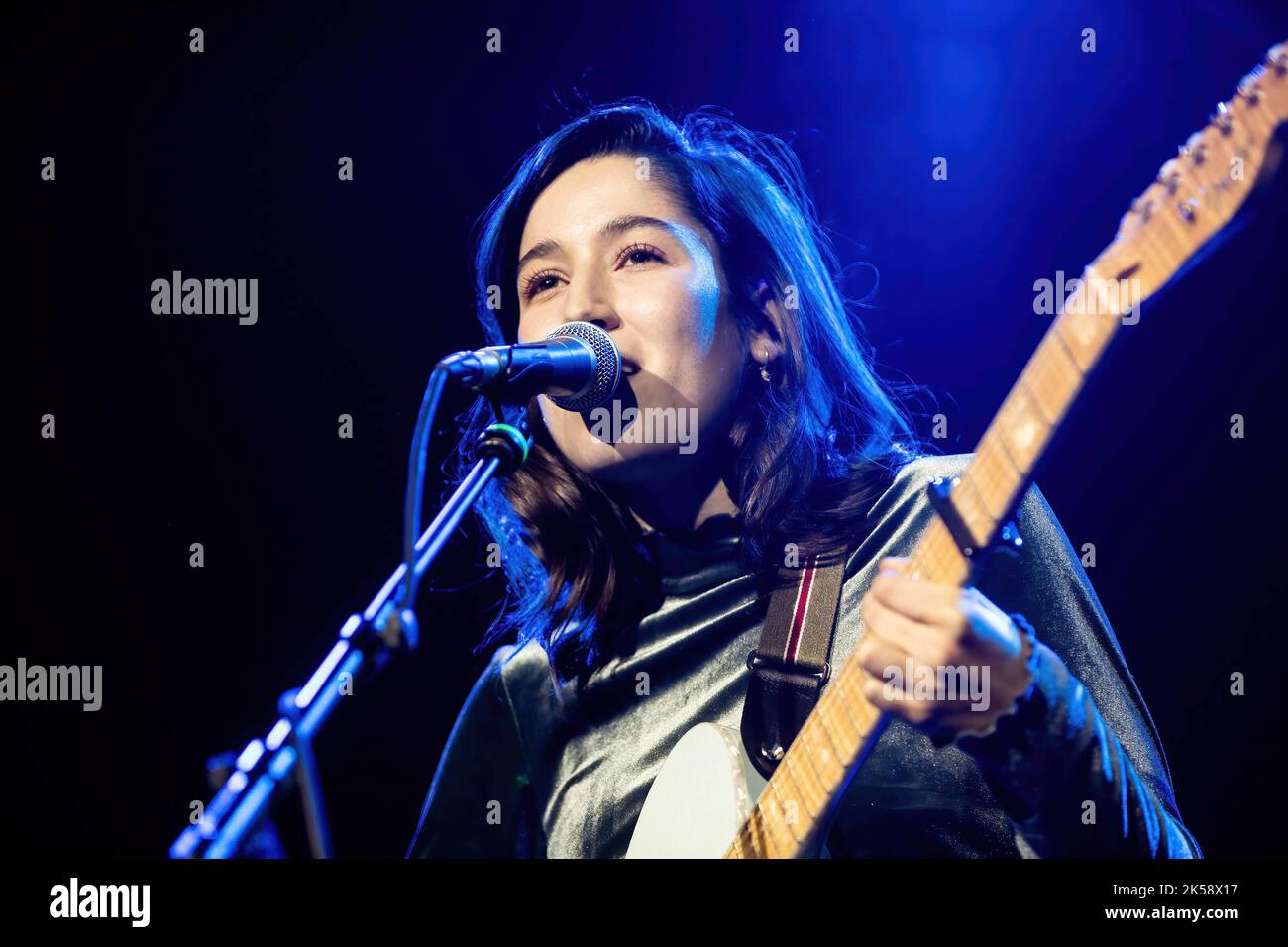 Milano, Italy. 06th Oct, 2022. Indie-pop singer/songwriter OSKA ...