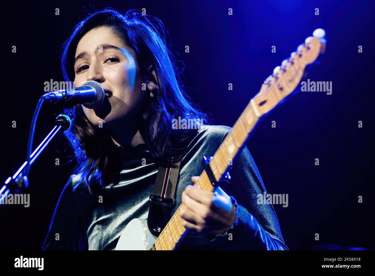 Milano, Italy. 06th Oct, 2022. Indie-pop singer/songwriter OSKA ...