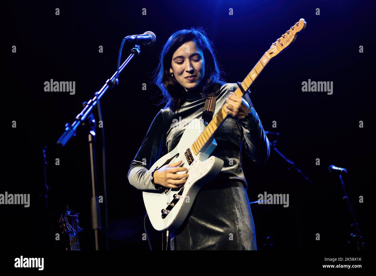 Milano, Italy. 06th Oct, 2022. Indie-pop singer/songwriter OSKA ...