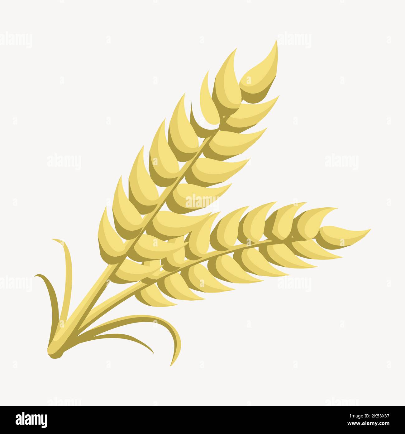 Wheat clipart, food illustration vector Stock Vector Image & Art - Alamy