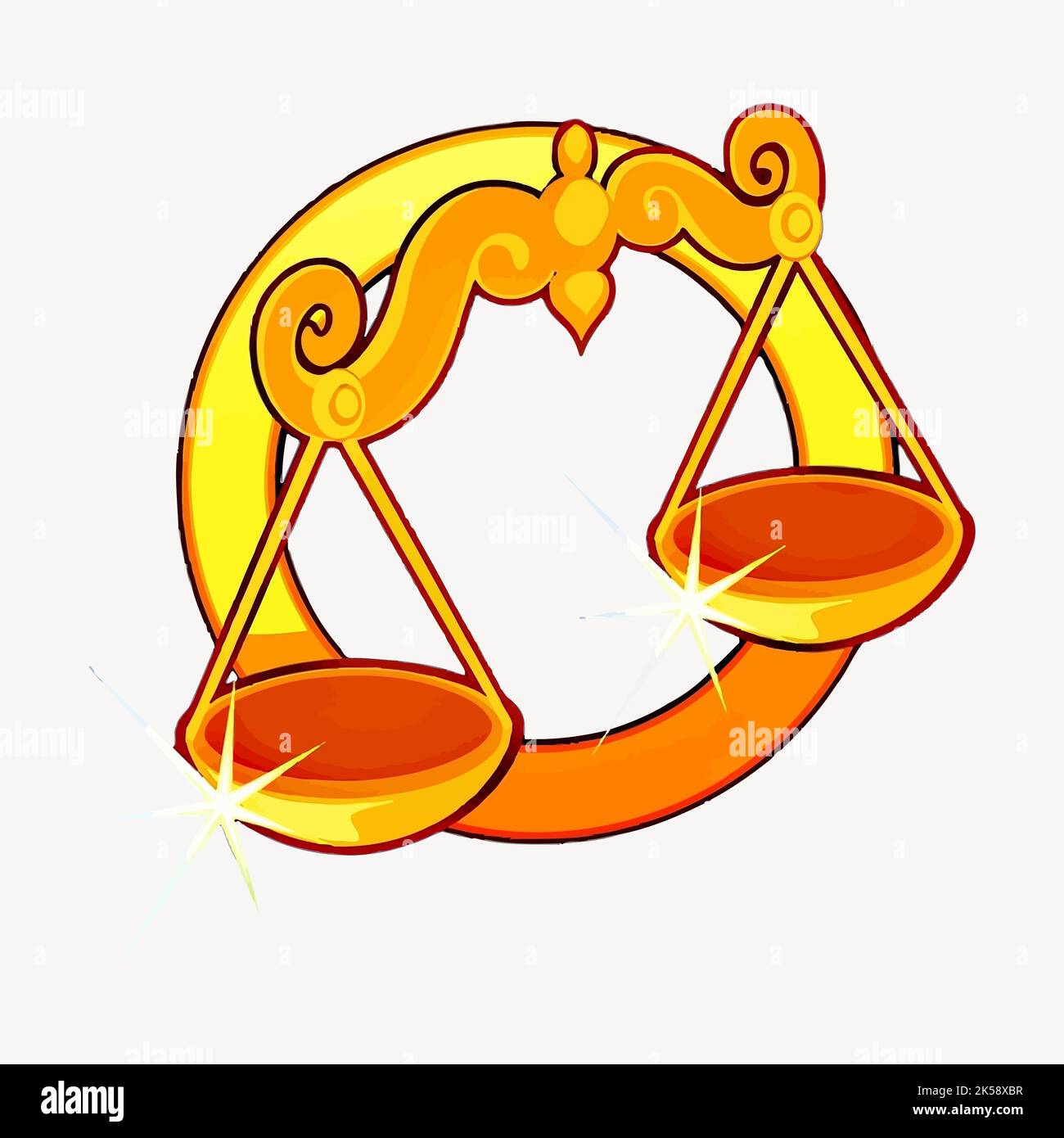 Libra symbol sticker hi-res stock photography and images - Alamy