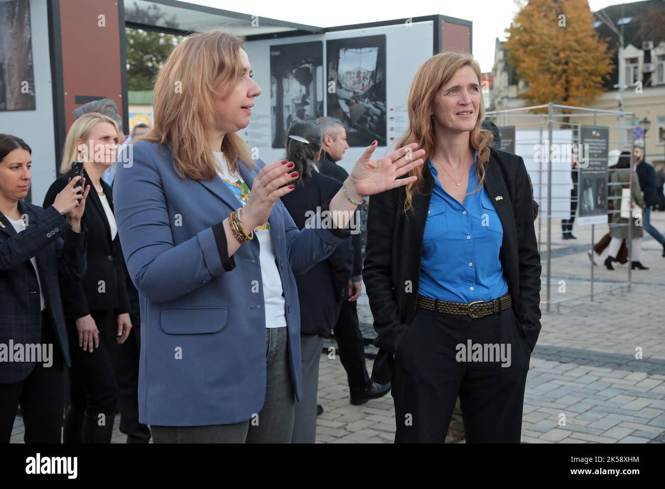 KYIV, UKRAINE - OCTOBER 06, 2022 - Administrator of the United States ...