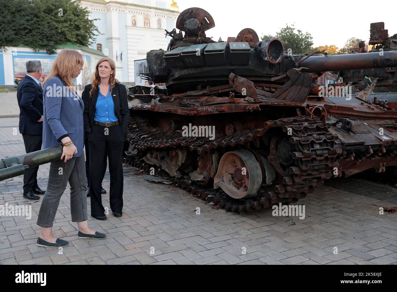 KYIV, UKRAINE - OCTOBER 06, 2022 - Administrator of the United States ...