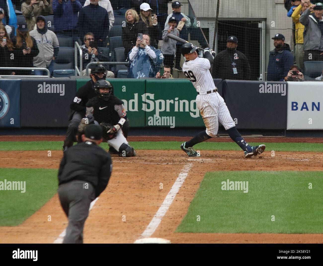 October 2, 2022 Aaron Judge during last regular season baseball game at ...
