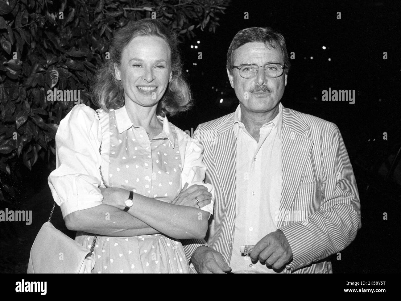 Bonnie Bartlett And William Daniels At Spago S In 1983 Credit Ralph