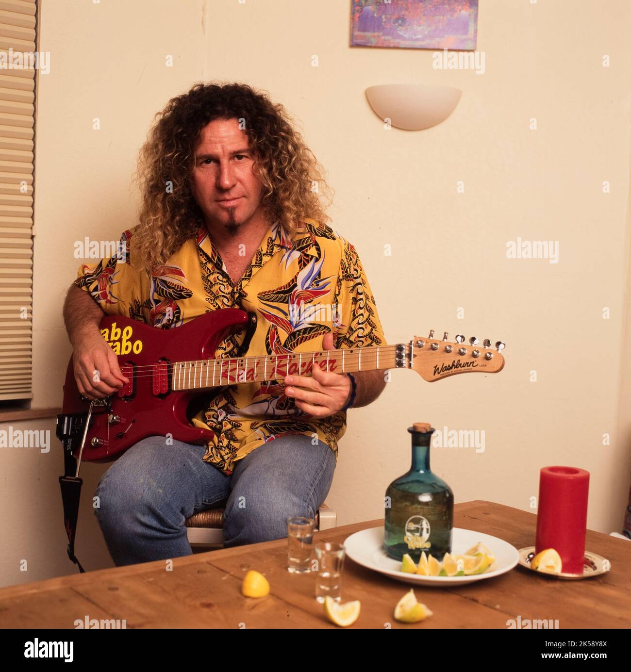 Sammy Hagar studio portrait session circa 1997 Credit: Ross Pelton ...