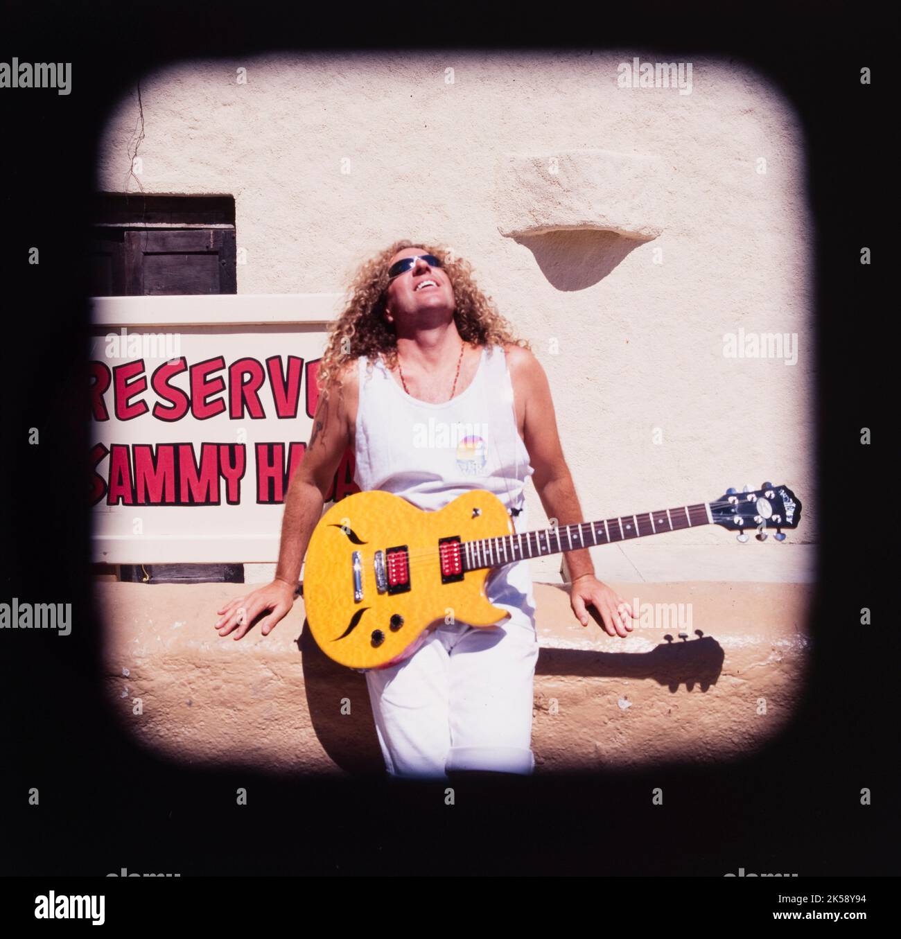 Sammy Hagar studio portrait session circa 1997 Credit: Ross Pelton ...