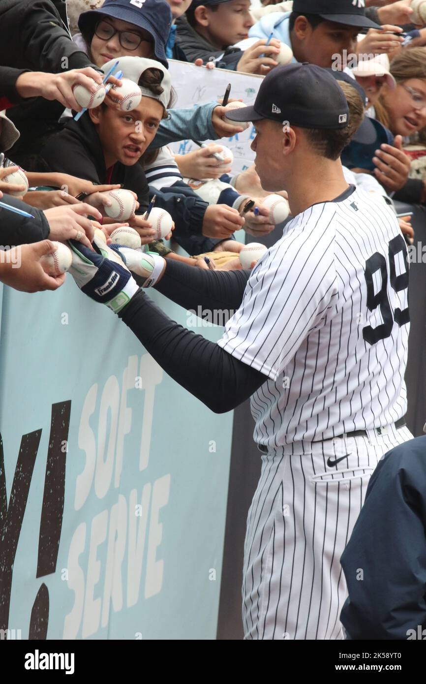 October 2, 2022 Aaron Judge during last regular season baseball game at ...