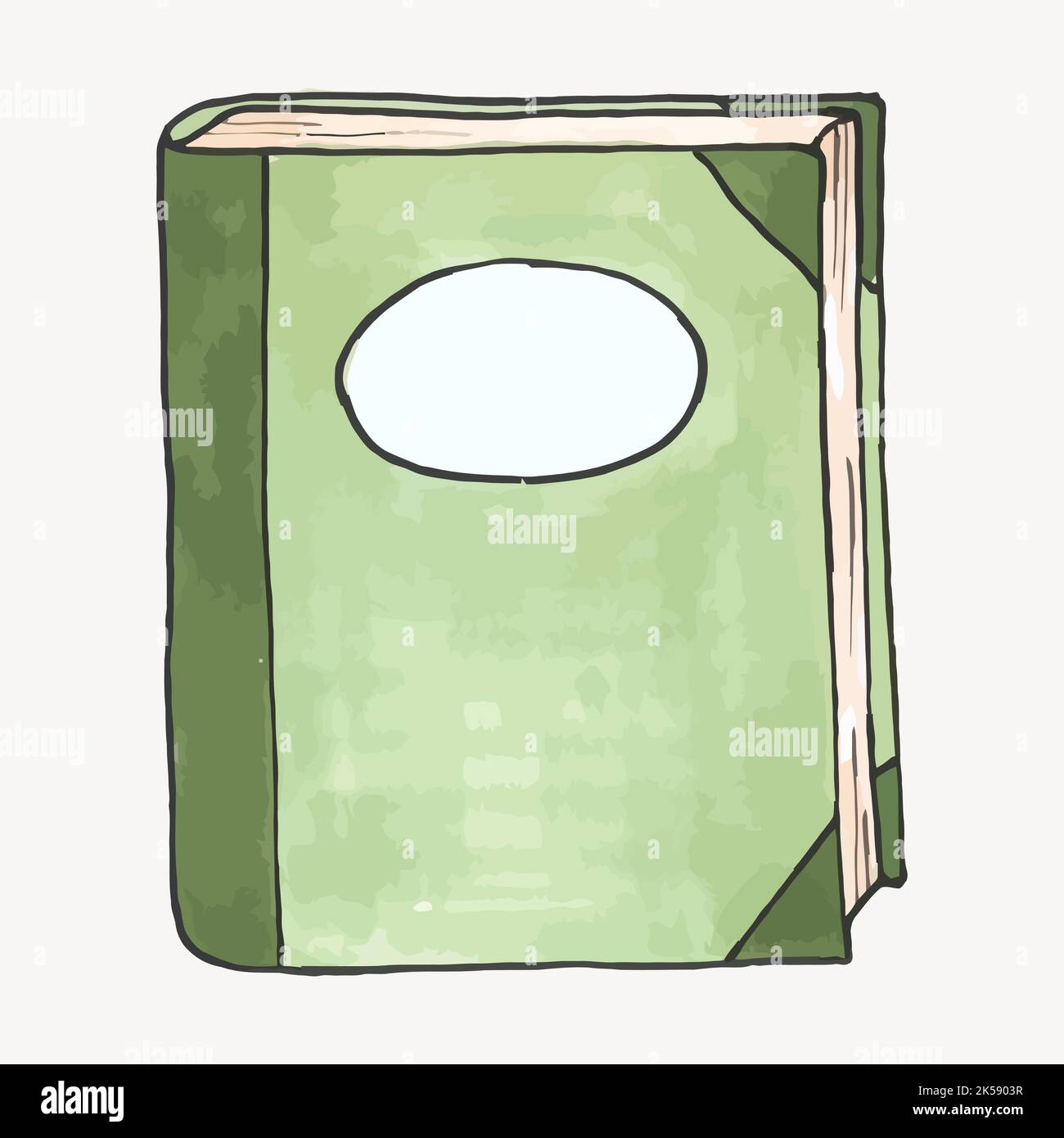 Green book clipart Stock Vector Images - Alamy