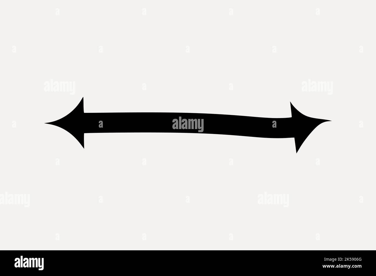 Black arrow clipart, business graphic vector Stock Vector Image & Art ...