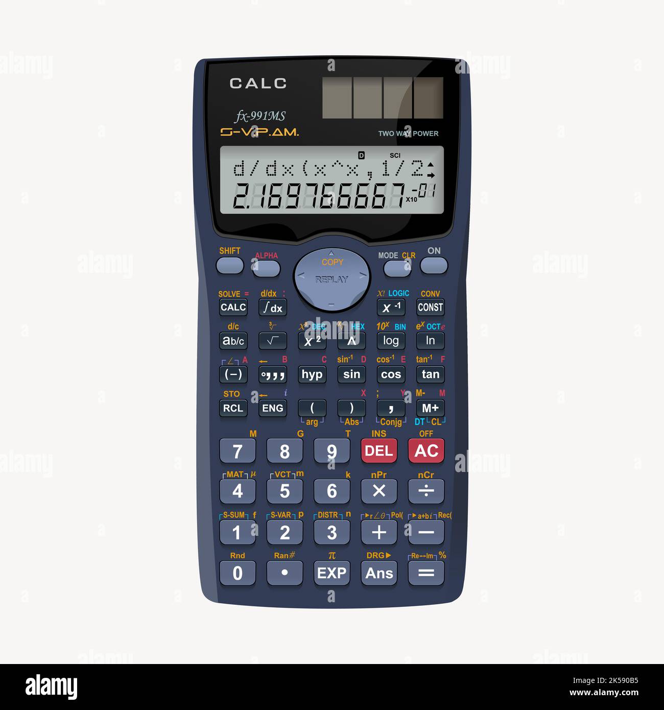 Calculator clipart, object illustration vector Stock Vector Image & Art ...