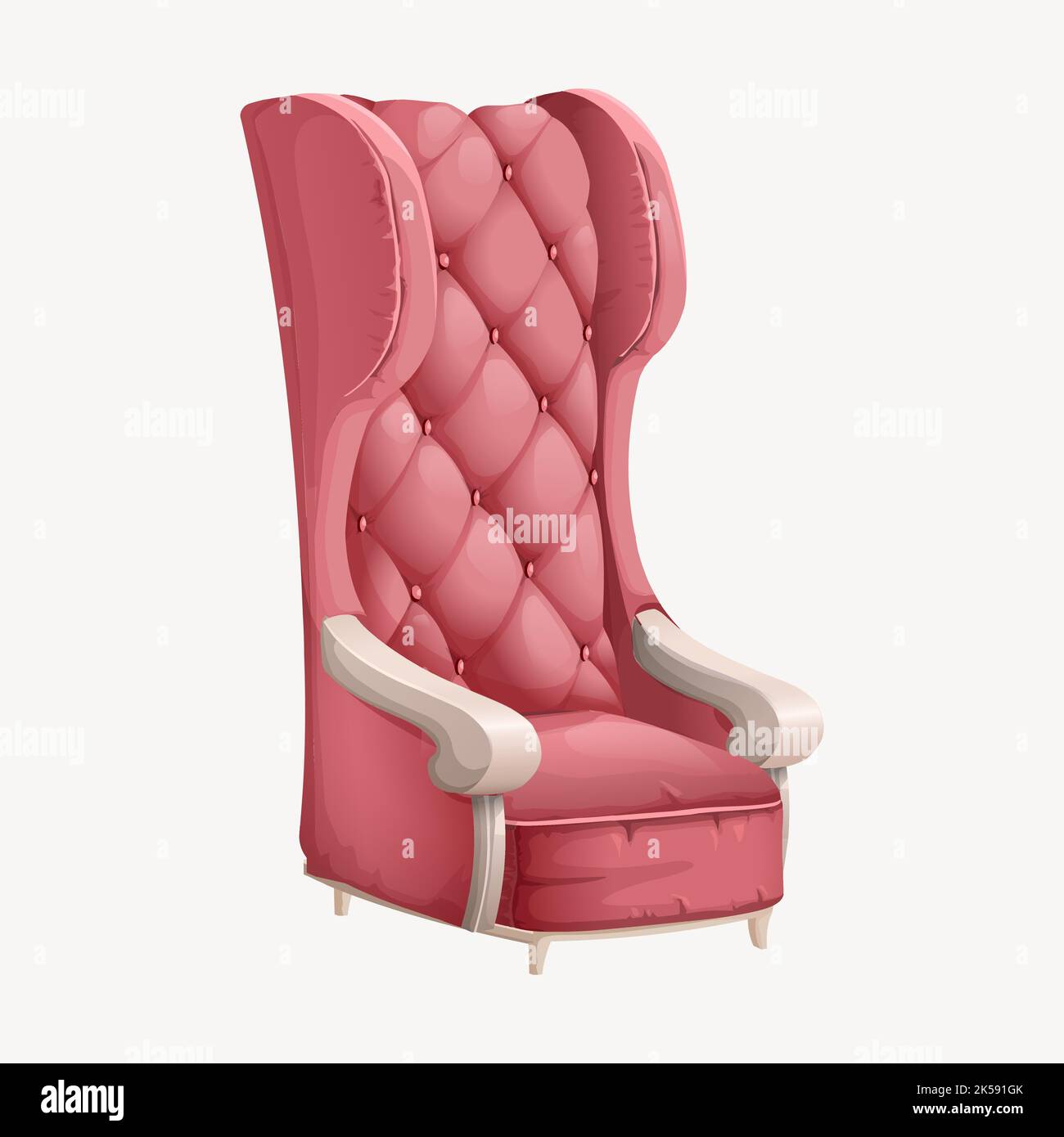Pink chair clipart Stock Vector Images - Alamy