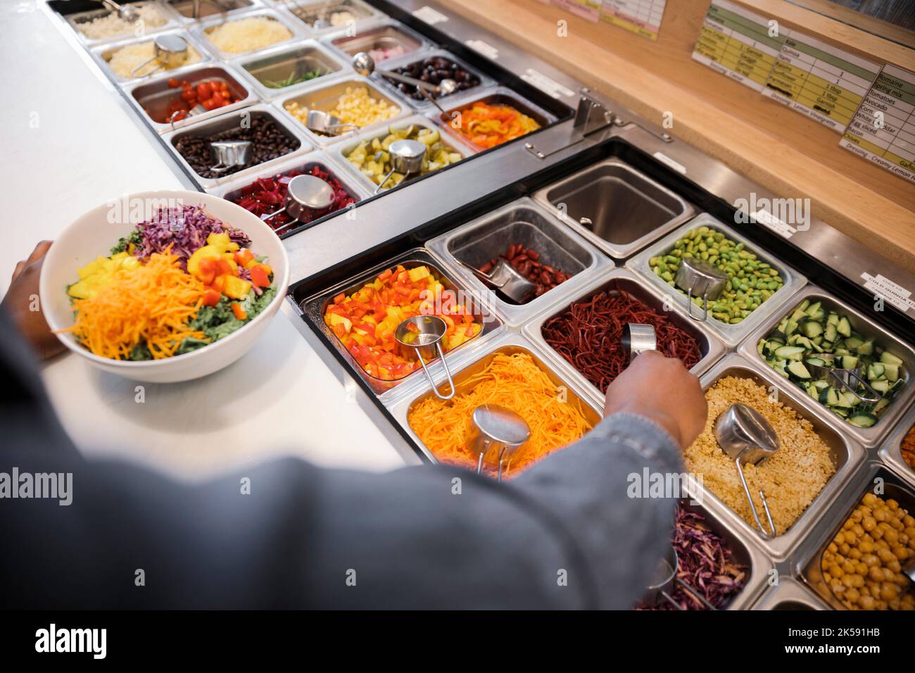 Cafe serving counter hi-res stock photography and images - Alamy