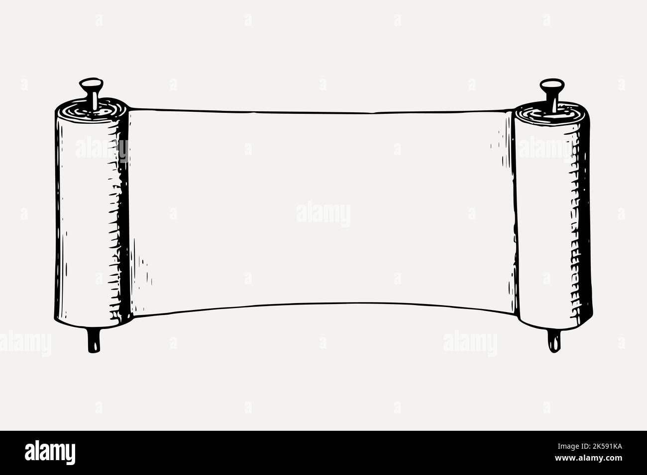 Paper frame clipart, vintage decoration illustration vector Stock ...