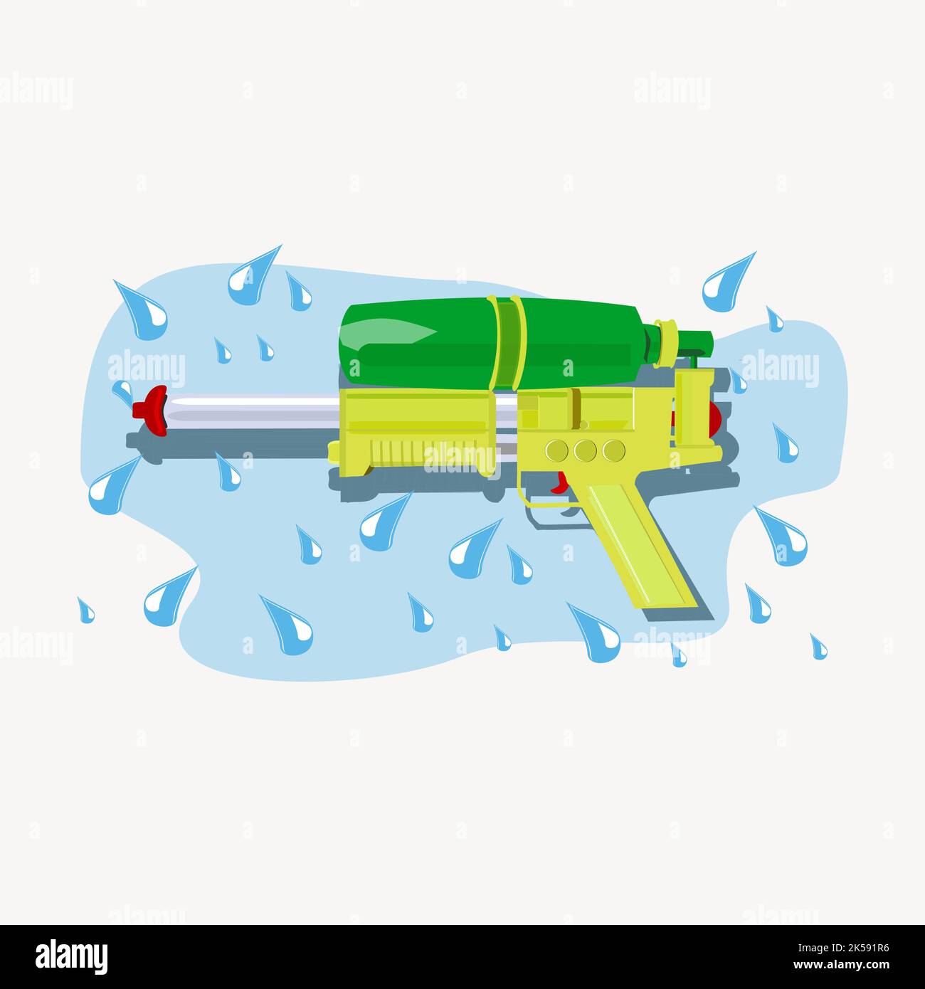 Water gun clipart hi-res stock photography and images - Alamy