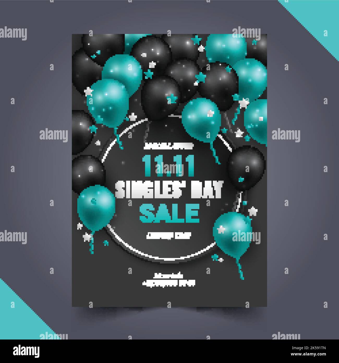 realistic single s day vertical poster template vector design ...