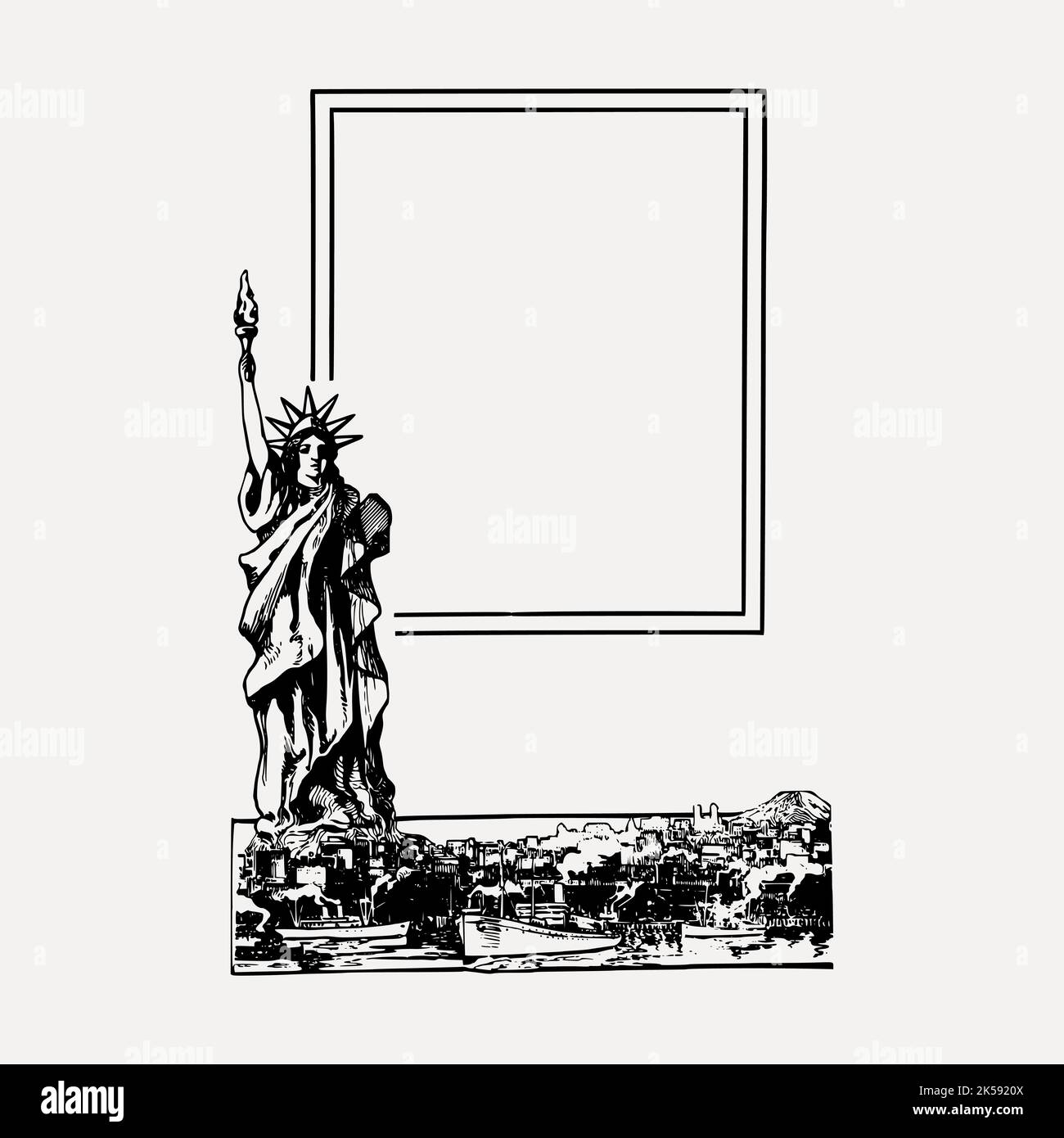 Statue of liberty frame clipart hi-res stock photography and images - Alamy