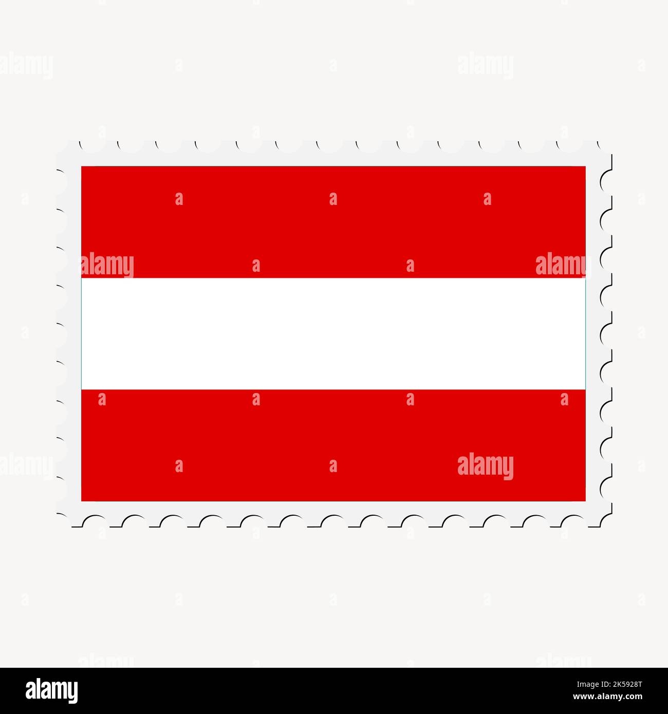 Austria flag clipart, postage stamp vector Stock Vector Image & Art - Alamy