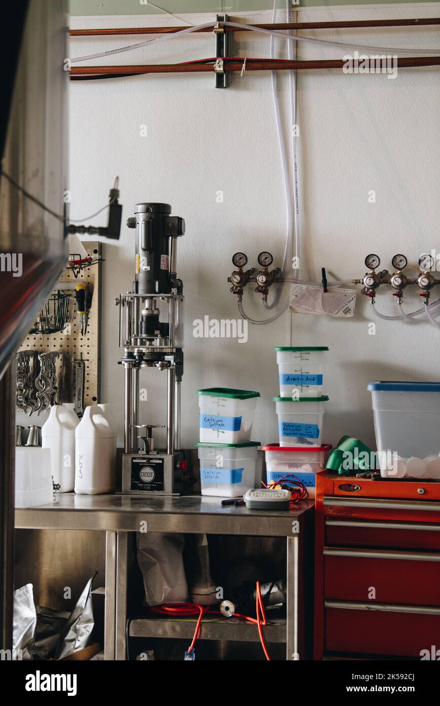 Local alcohol production hi-res stock photography and images - Alamy