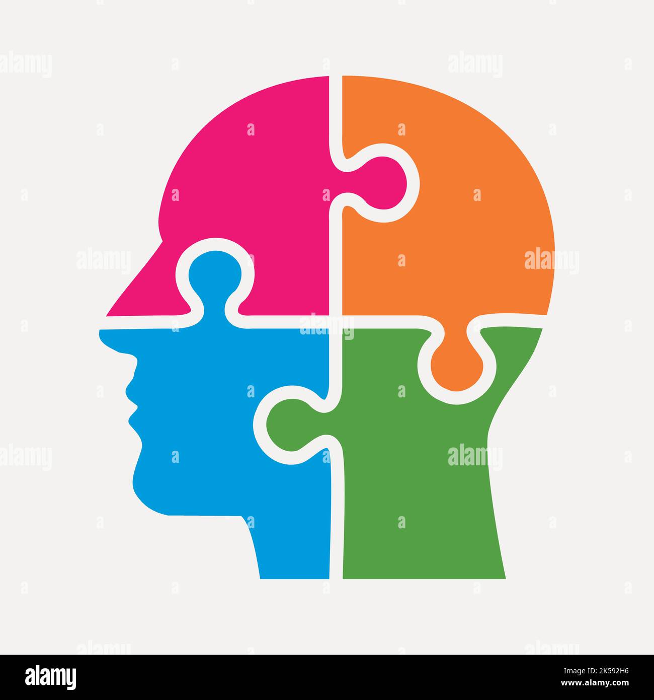Puzzle mind clipart hi-res stock photography and images - Alamy