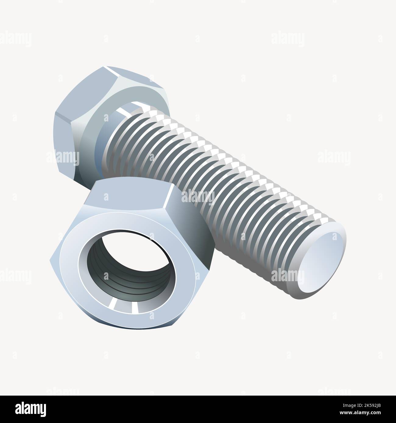 Screw sticker, object illustration vector Stock Vector Image & Art - Alamy
