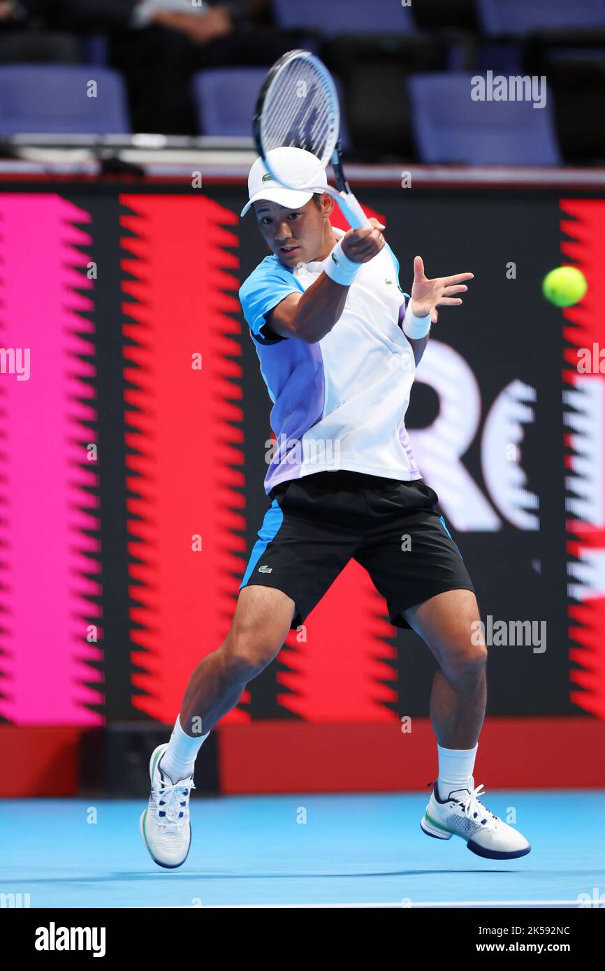 Ariake Colosseum, Tokyo, Japan. 6th Oct, 2022. Hiroki Moriya (JPN ...