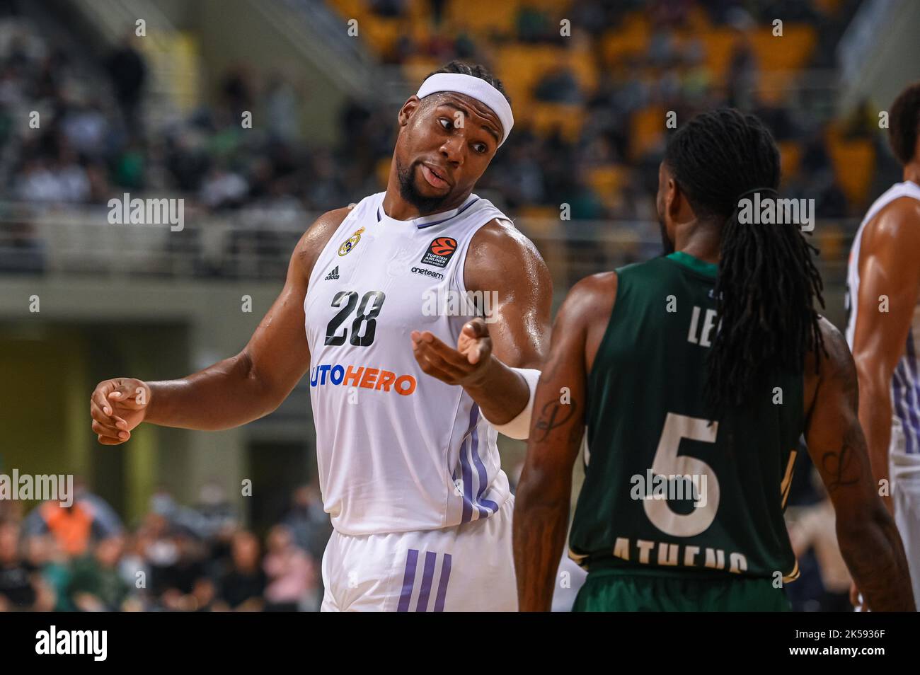 Athens, Lombardy, Greece. 6th Oct, 2022. 28 GUERSCHON YABUSELE of Real ...