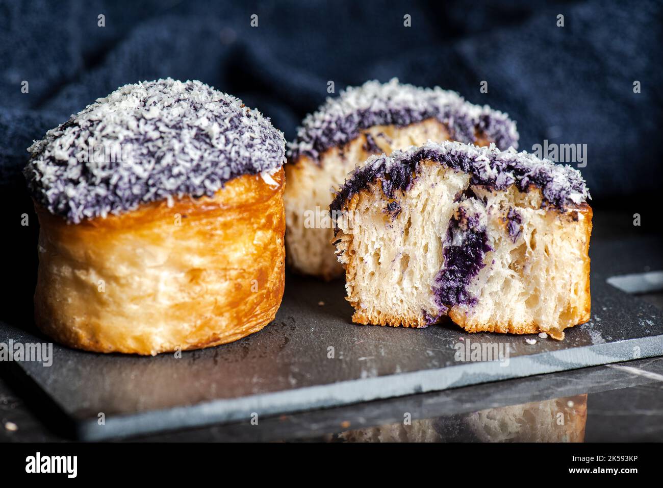 A cruffin is a hybrid of a croissant and a muffin. The pastry is made ...