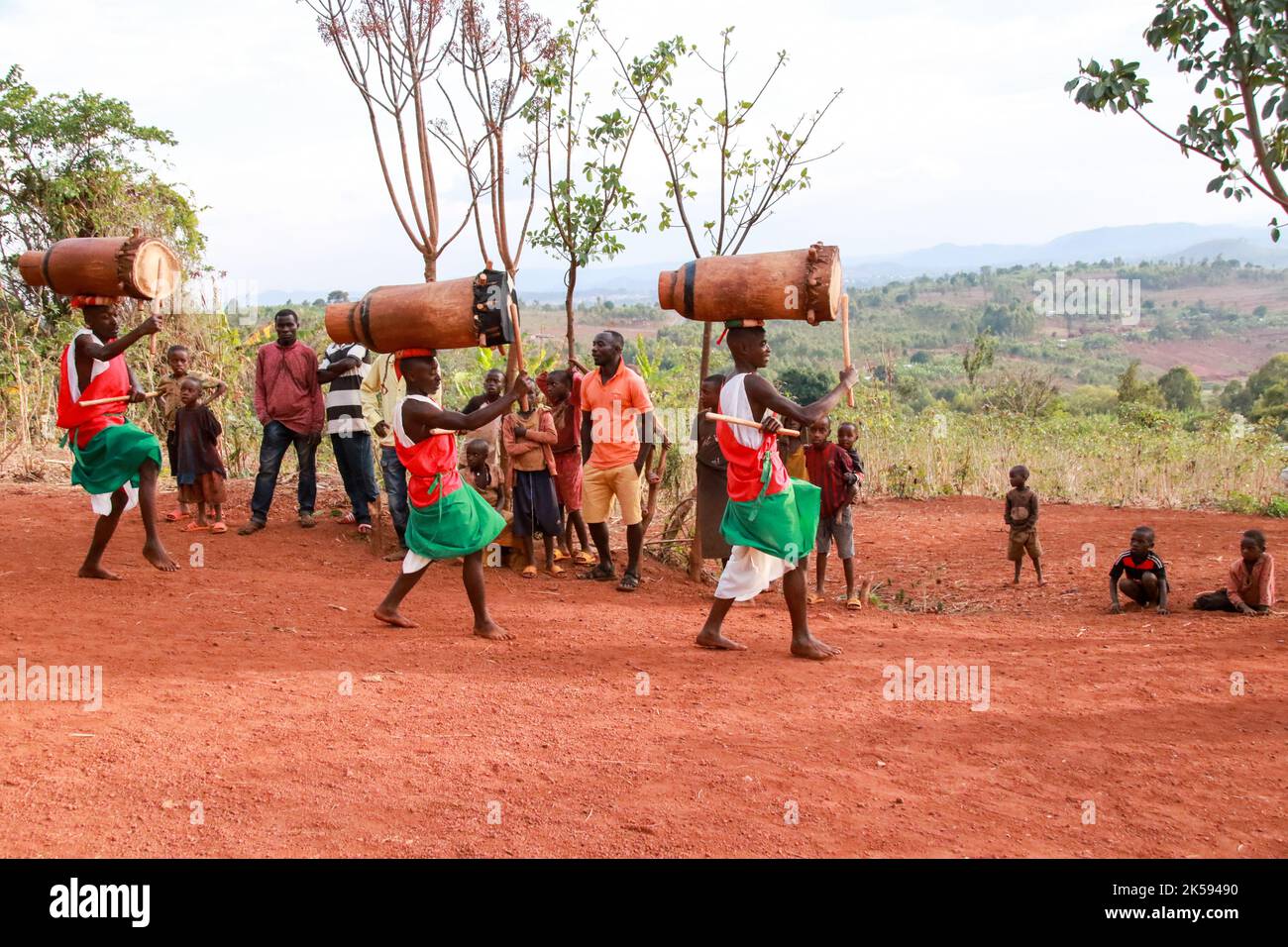 At Gishora Drum sanctuary in Kibera National Park, Gitega, Burundi ...