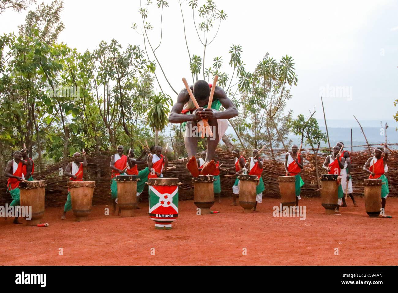 At Gishora Drum sanctuary in Kibera National Park, Gitega, Burundi ...