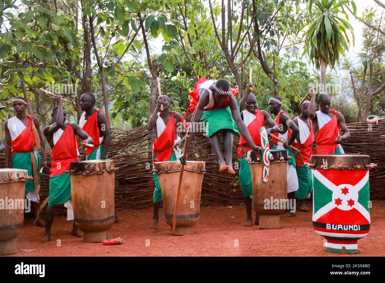 At Gishora Drum sanctuary in Kibera National Park, Gitega, Burundi ...